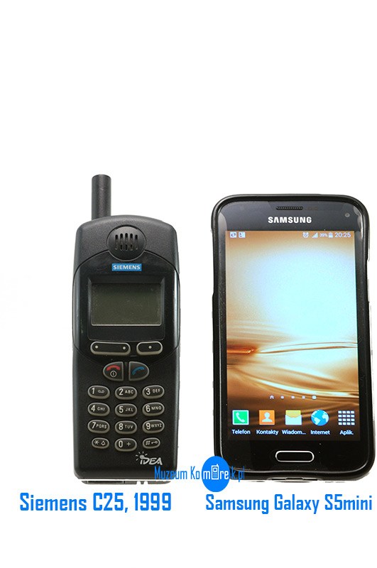 Siemens C25, rok 1999 – Muzeumkomórek.pl Muzeum Telefonów Komórkowych ...
