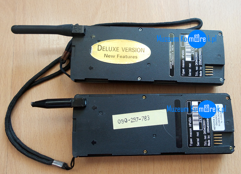 Maxon HP450i (Deluxe) (telefon analogowy), ok. 1994 – Muzeumkomórek.pl ...